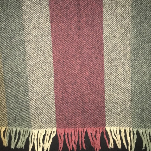 B Altman | Accessories | Vintage B Altman Wool Scarf In Rich Colors ...